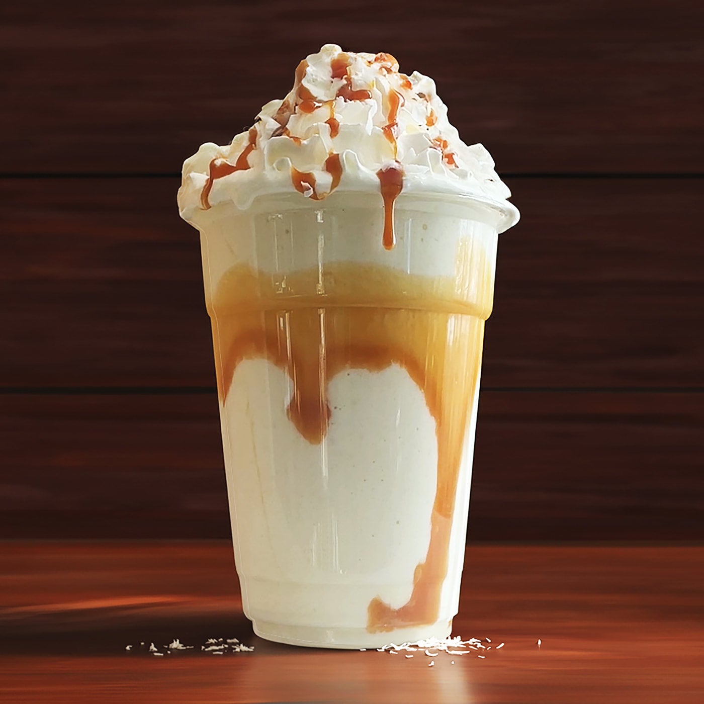 Coconut Caramel Milkshake (16oz) | Beansie's - Mobile Espresso Café